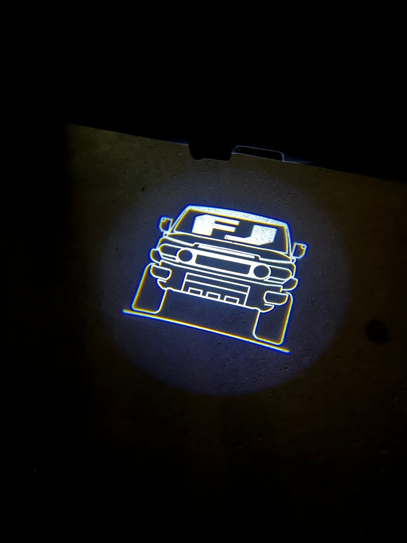 Toyota FJ Cruiser Welcome Lights Door Lights Projector 2 - Etsy