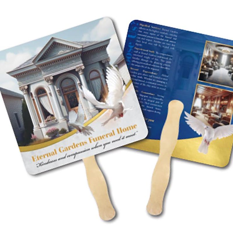 Custom Square Hand Fans - Etsy