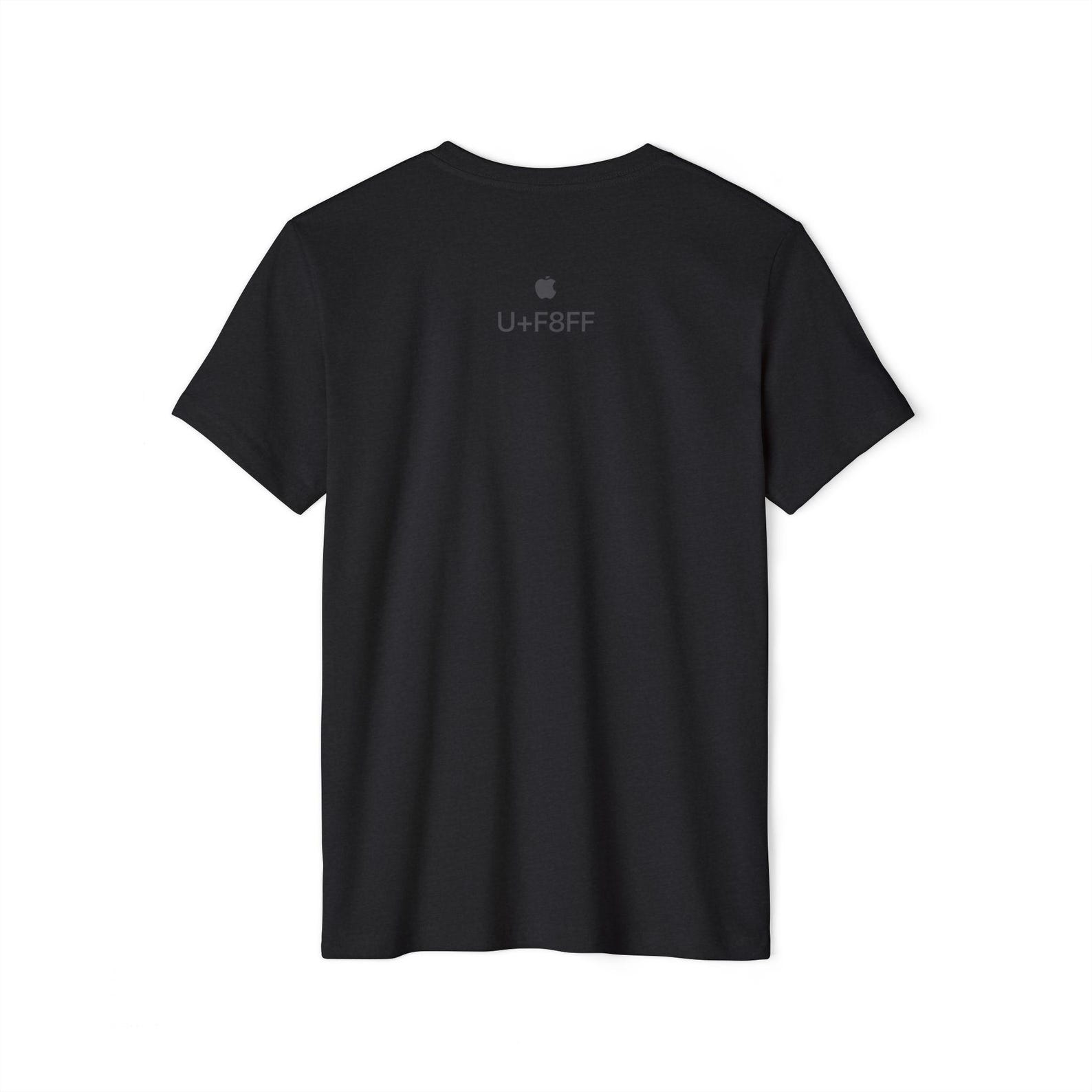 Apple Logo / Unicode Symbol Keyboard Shortcut Blackout Unisex Tee Shirt ...