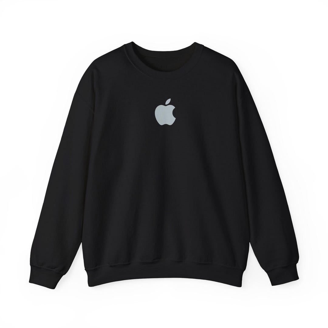 Apple Logo / Unicode Symbol Medium-heavy Crewneck Sweatshirt - Etsy