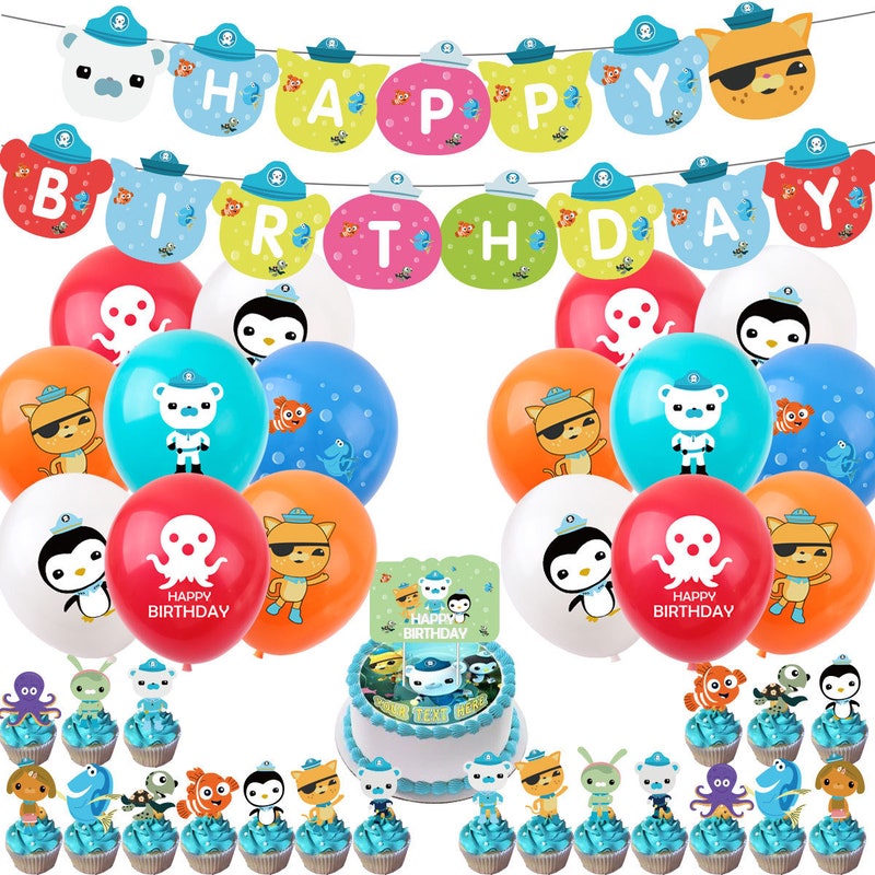 Octonauts Cake Topper - Etsy Australia