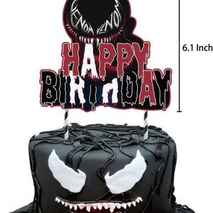 Venom Party Set Party Supplies Banner Toppers Balloons Birthday ...