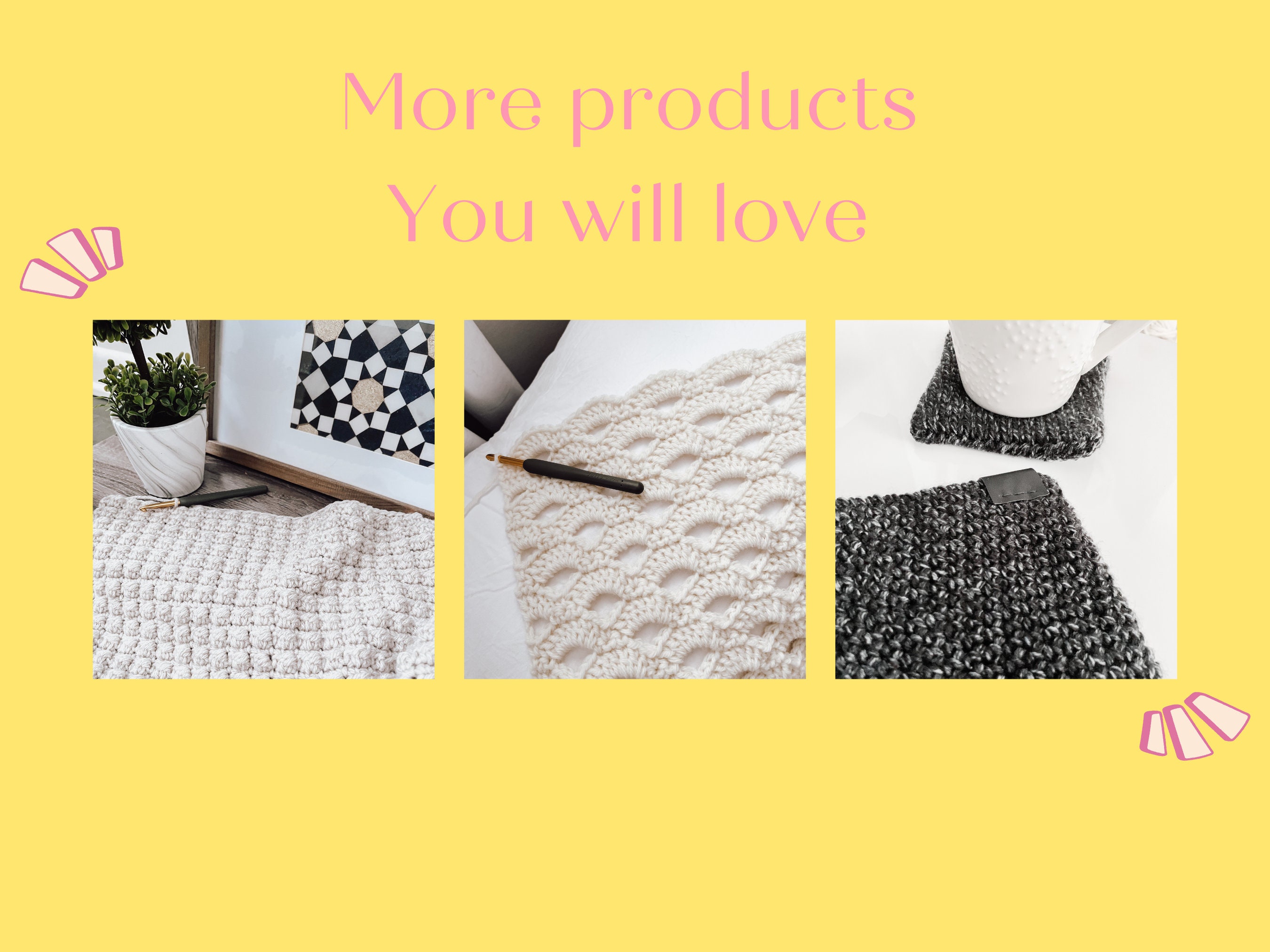 Neutral Crochet Blanket Pattern US Crochet Terms Crochet - Etsy