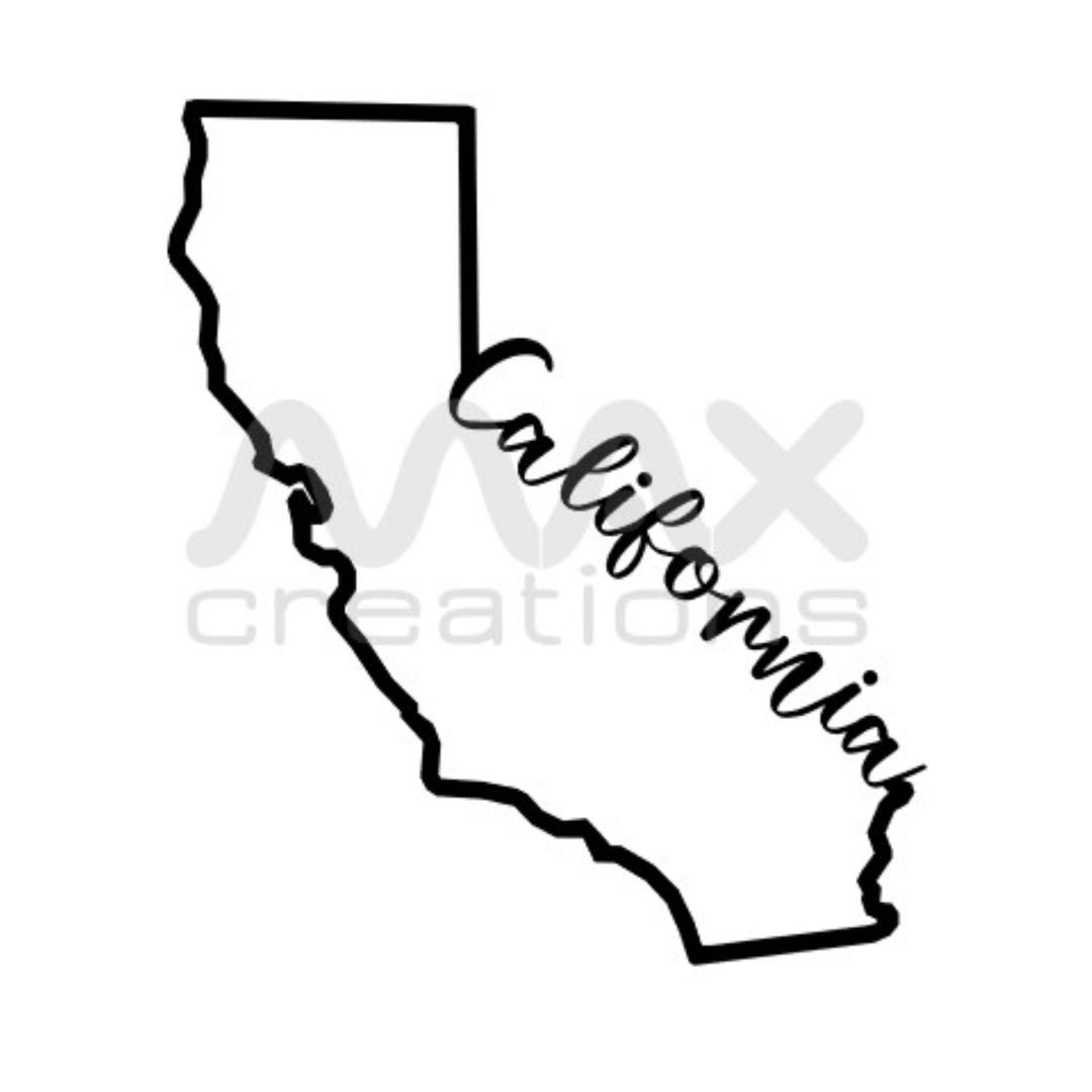 State of California - Digital Logo - Etsy