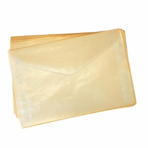 Vintage Glassine Envelopes Transparent With Patina, Vintage See Through ...