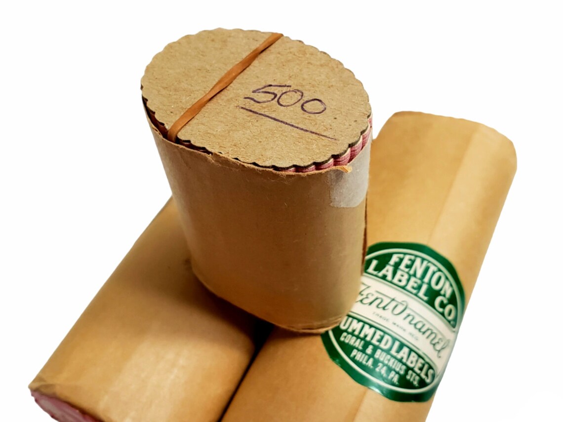 Vintage 1940s Air Mail Gummed Labels 500 Label Pack Available From ...