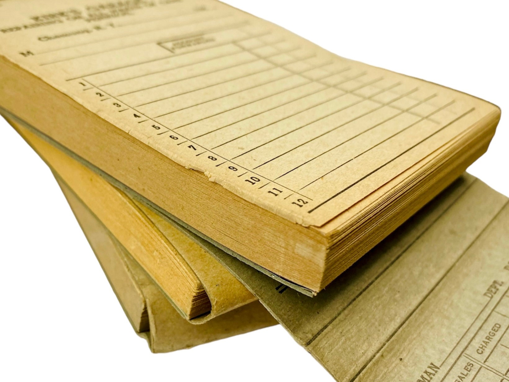 Vintage 1940s Advertising Kirks Garage Full Receipt Book (100 Sheets ...