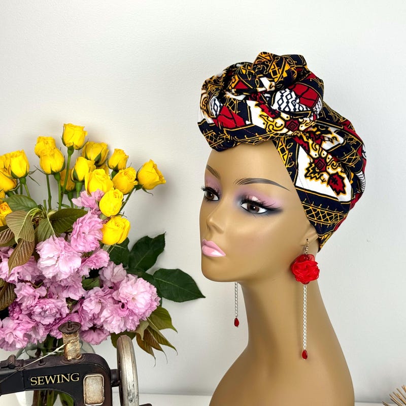 African Head Tie - Etsy