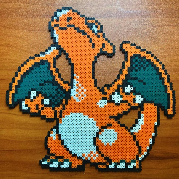 Perler Beads Charizard - Etsy