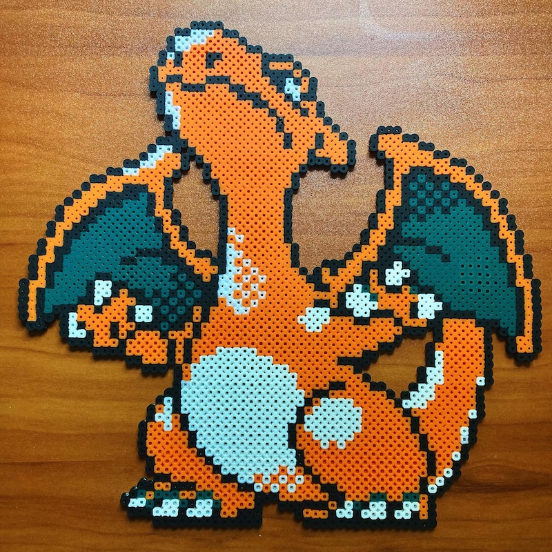 Perler Beads Charizard - Etsy