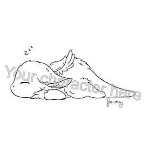 Dutch Angel Dragon YCH - Etsy