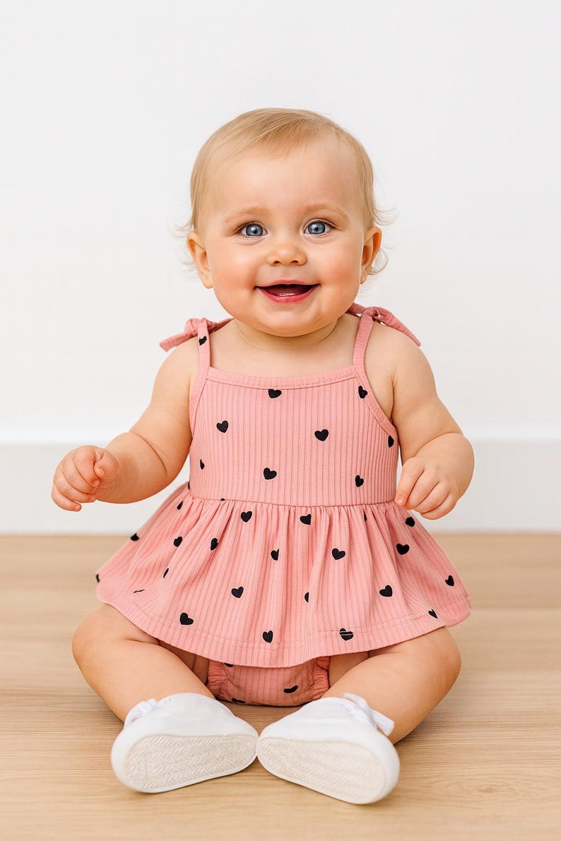Baby Girl Cami Bodysuit Dress Sewing Pattern (PDF Pattern) - Etsy