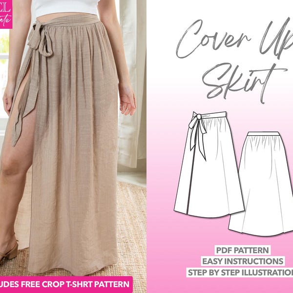 Sarong Sewing Pattern - Etsy