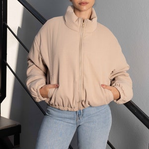 Puffer Jacket Sewing Pattern Women Sewing Pattern Zip up Jacket PDF ...