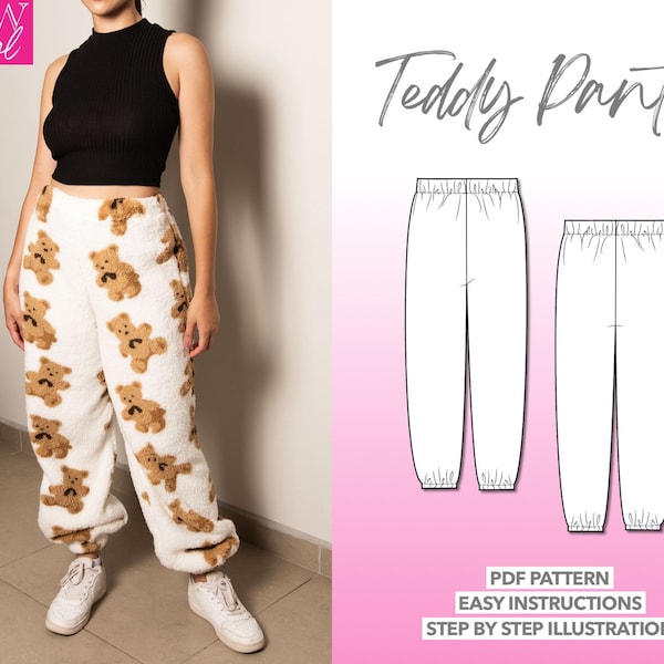 Sweatpants Pattern - Etsy