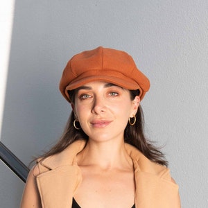 Baker Boy Cap Sewing Pattern: Unisex Newsboy Hat (PDF Pattern, 3 Sizes ...