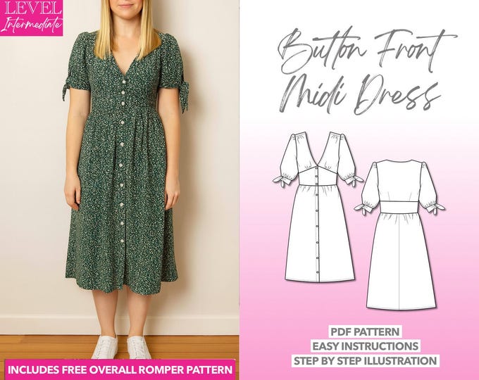The Isabella Dress and Jacket PDF Sewing Pattern and Step by Step ...