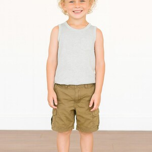 Boys Pocket Tank Top Sewing Pattern (4Y-7Y) (PDF Pattern) - Etsy