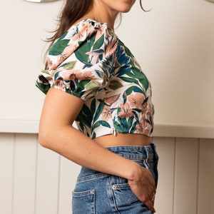 Top Sewing Pattern One Shoulder Top Pattern Women Top Sewing Pattern ...