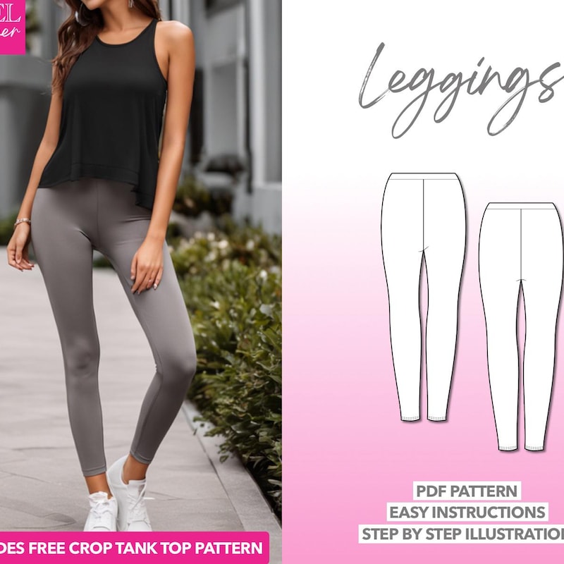 Leggings Pattern - Etsy