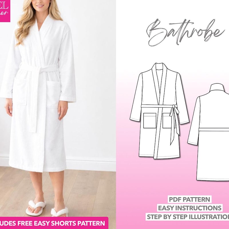 Womens Collared Robe - Etsy
