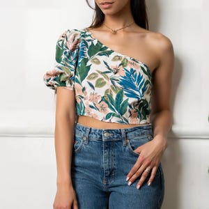 Top Sewing Pattern One Shoulder Top Pattern Women Top Sewing Pattern ...