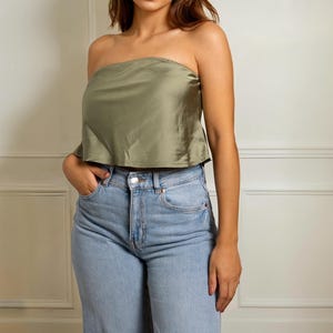 Tube Top Sewing Pattern Women Top Pattern Crop Top PDF Pattern Easy ...