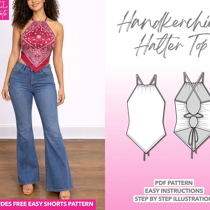 Handkerchief Tops - Etsy