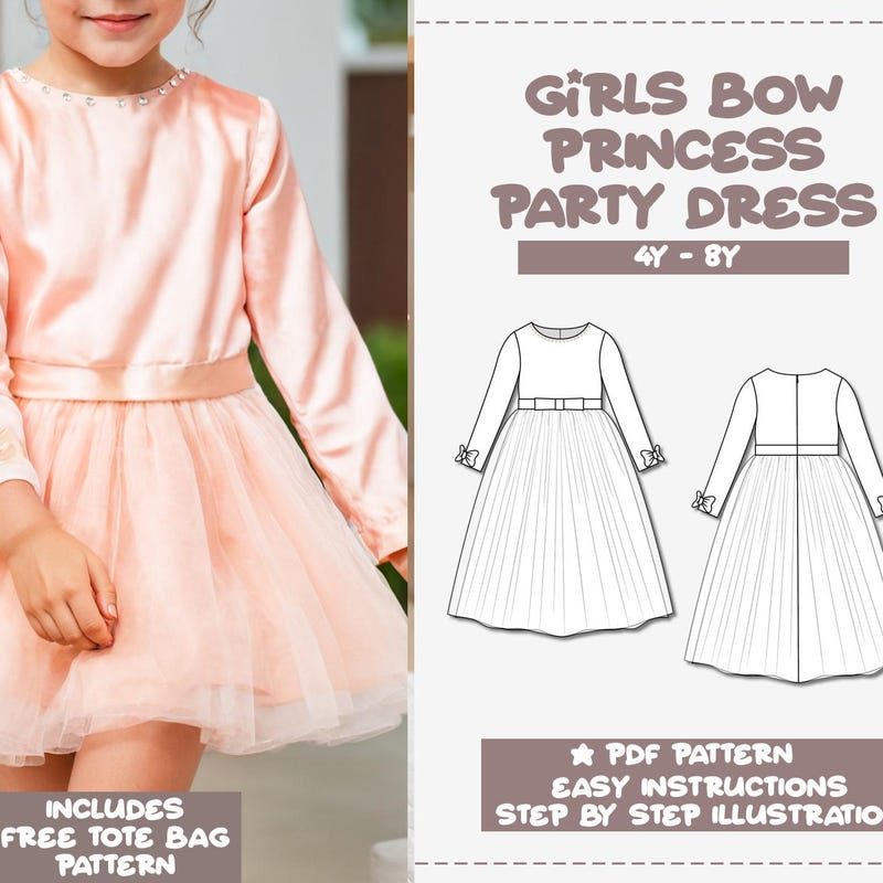 Flower Girl Pattern - Etsy