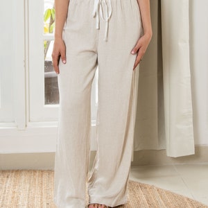 Palazzo Pants Sewing Pattern Summer Pants Pattern Linen Pants Sewing ...