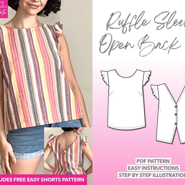 Ruffle Sleeve - Etsy