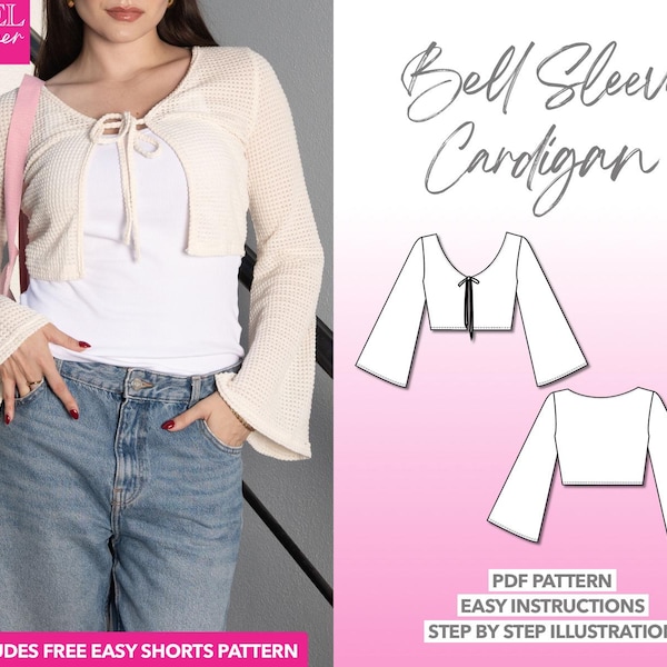 Bell Sleeve Pattern - Etsy