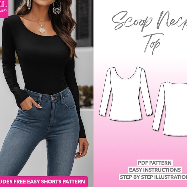 Knit Top Pattern - Etsy