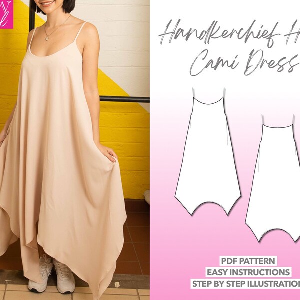 Handkerchief Hem Dress - Etsy