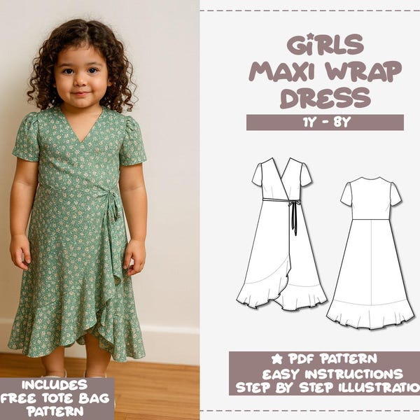 Girls Maxi Dress - Etsy