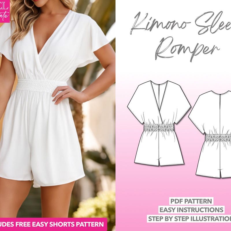 Romper Sewing Pattern Women - Etsy