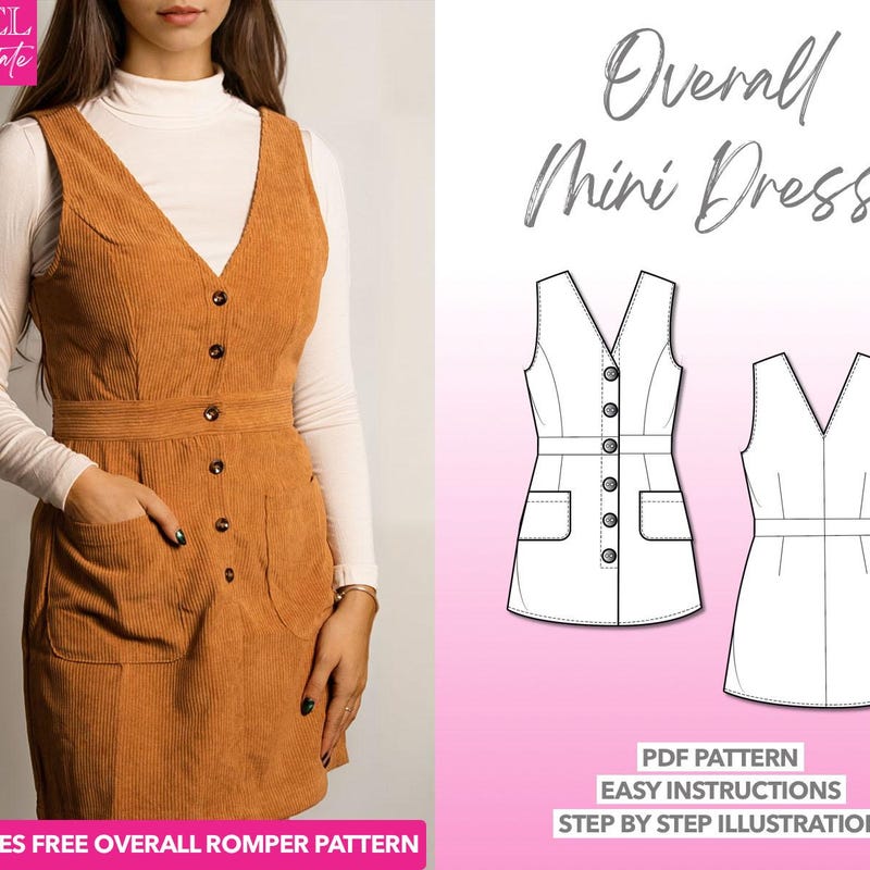 Corduroy Dress - Etsy