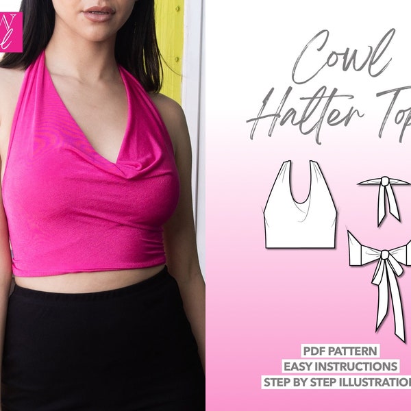 Halter Top Pattern - Etsy