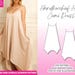 Handkerchief Hem Cami Dress Sewing Pattern: Women's Sizes XS-XXXL (PDF ...
