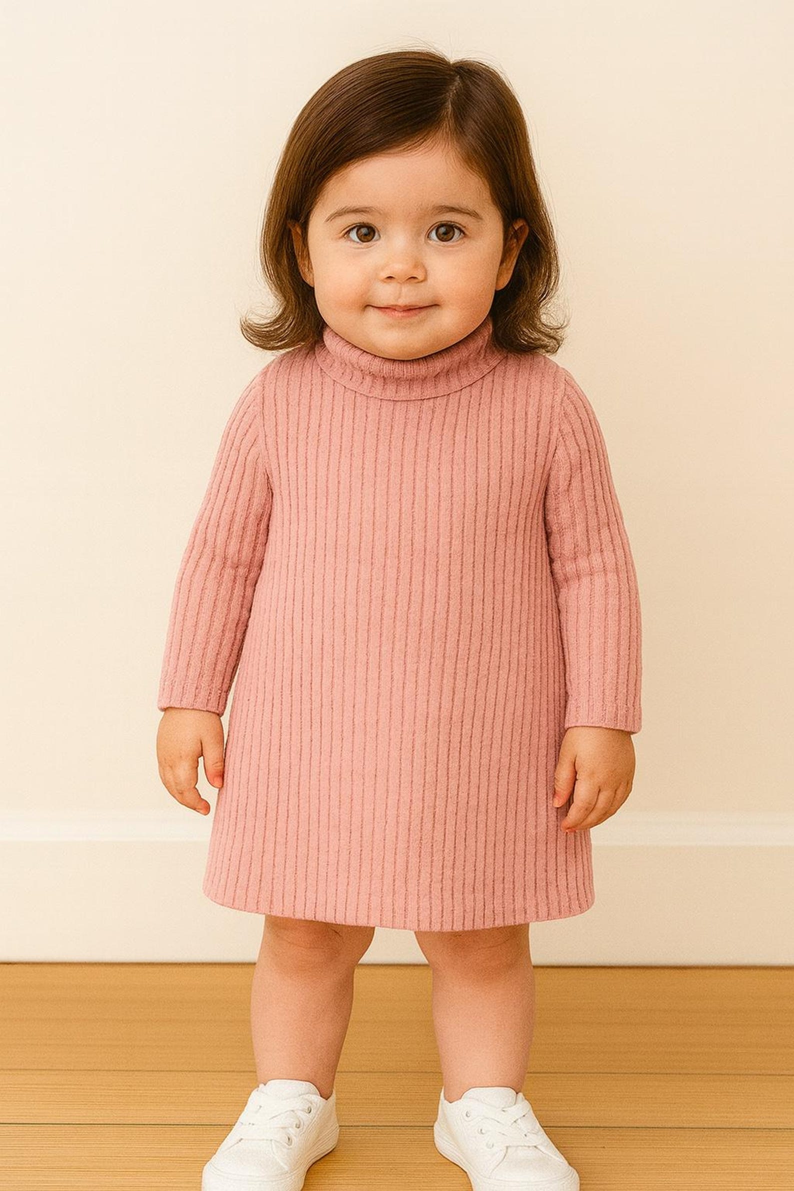 Baby Girl Turtleneck Sweater Dress Sewing Pattern (PDF Pattern) - Etsy