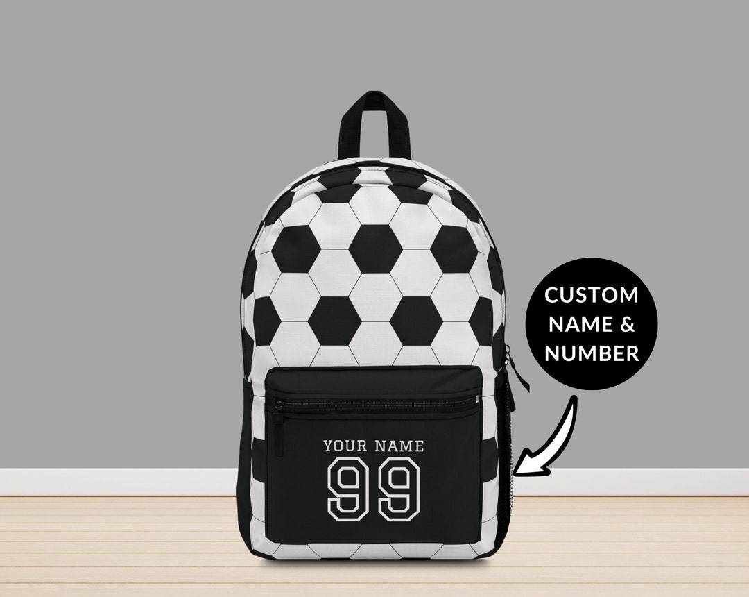 Custom Sports Backpack, Soccer Backpack, Soccer Player Gift, Gift for ...