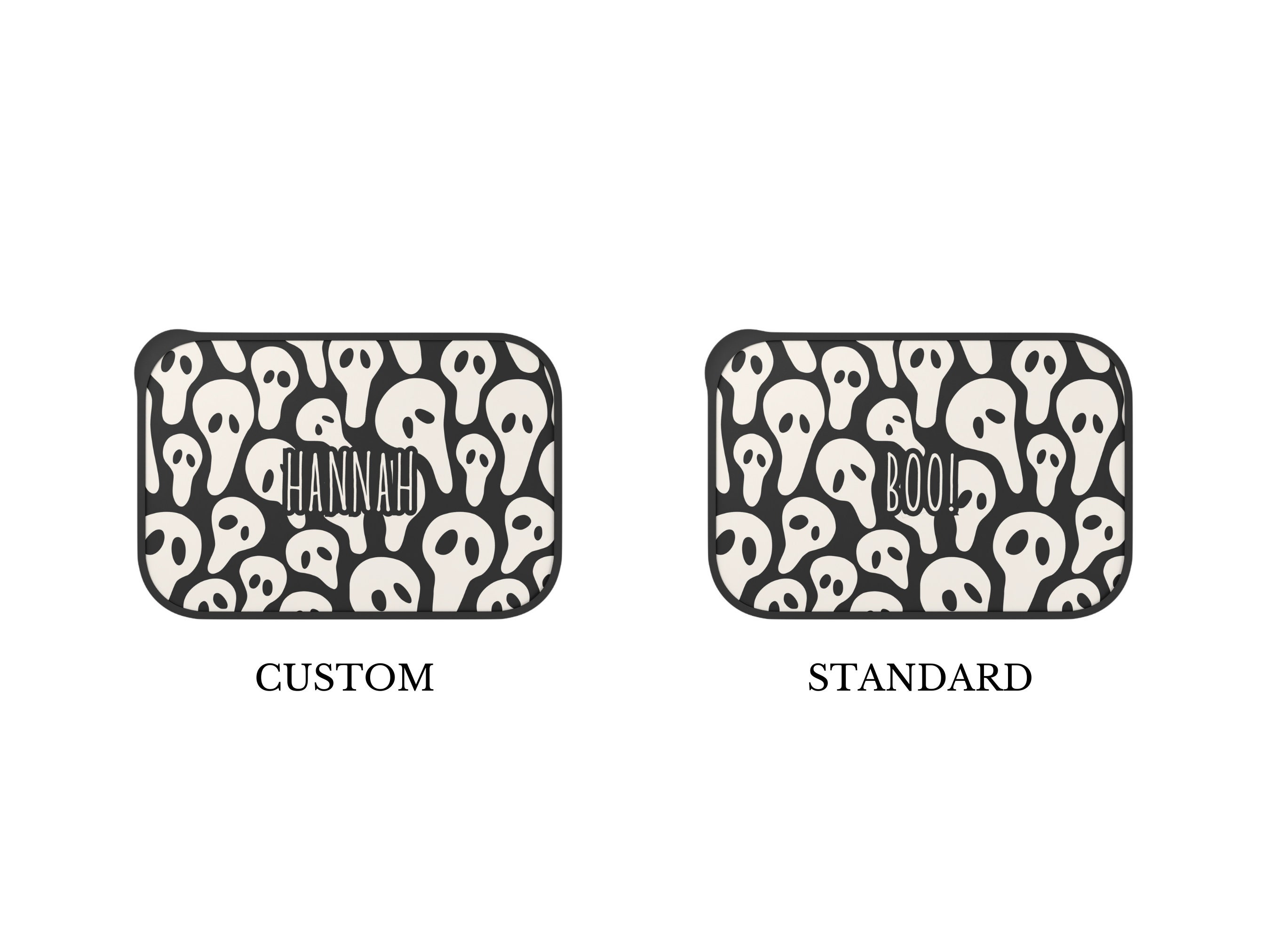 Custom Bento Box Halloween Vibes, Gothic Ghost Lunch Box sold by Barony ...