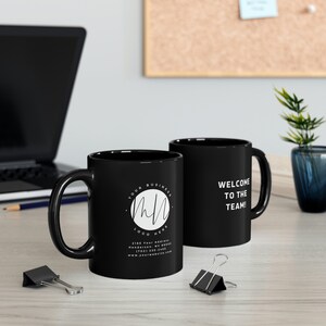 Custom Business Logo Mug New Employee Gift Team Mug Employee ...