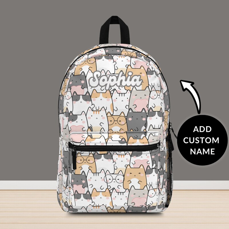 Kawaii Backpack School Bag - Etsy