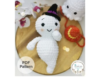 Halloween Ghost Amigurumi Crochet Pattern - Etsy