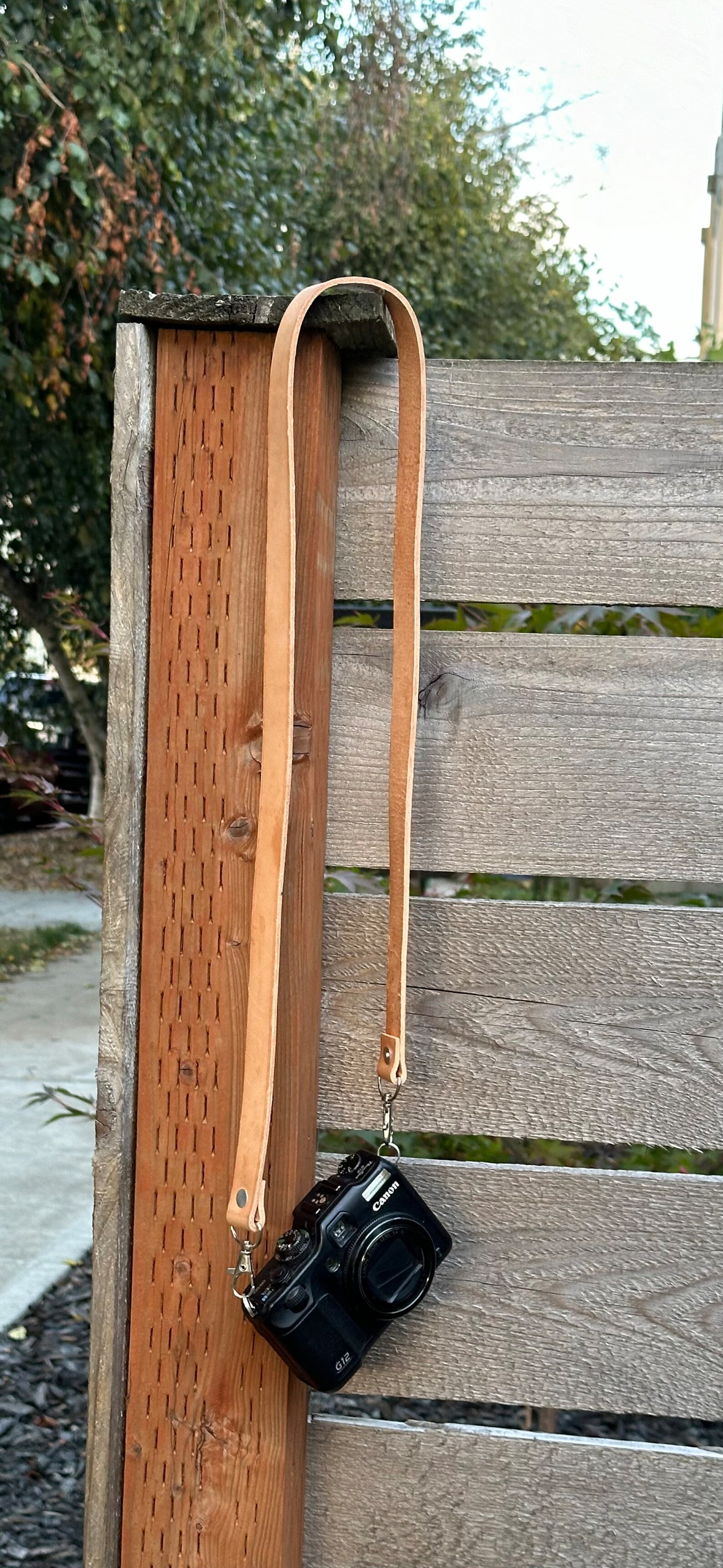 Handmade Minimalist Leather Camera Strap - Natural Veg Tan - Etsy