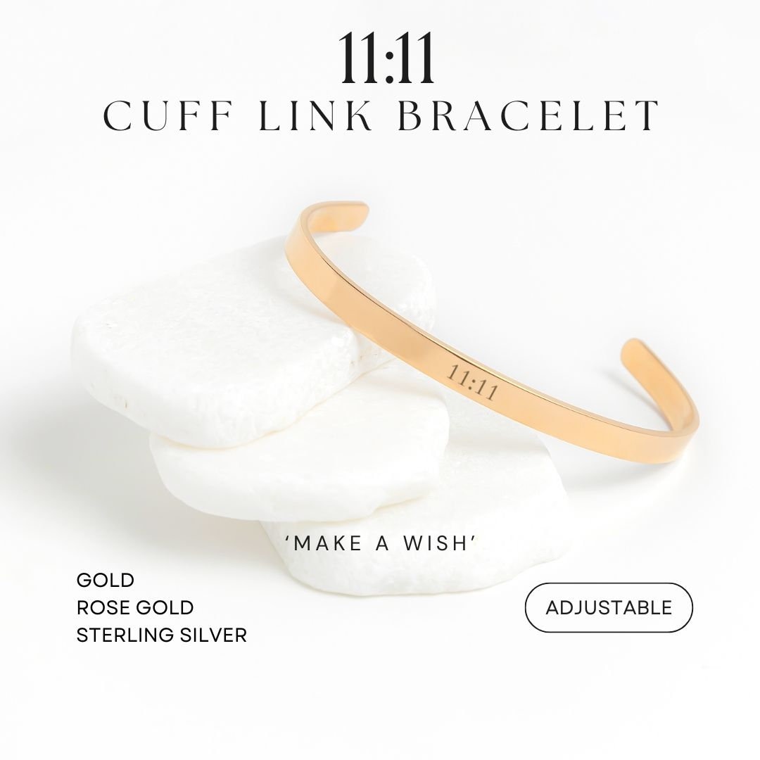 11:11 Bracelet Make a Wish Angel Number Bracelet 1111 Bracelet ...