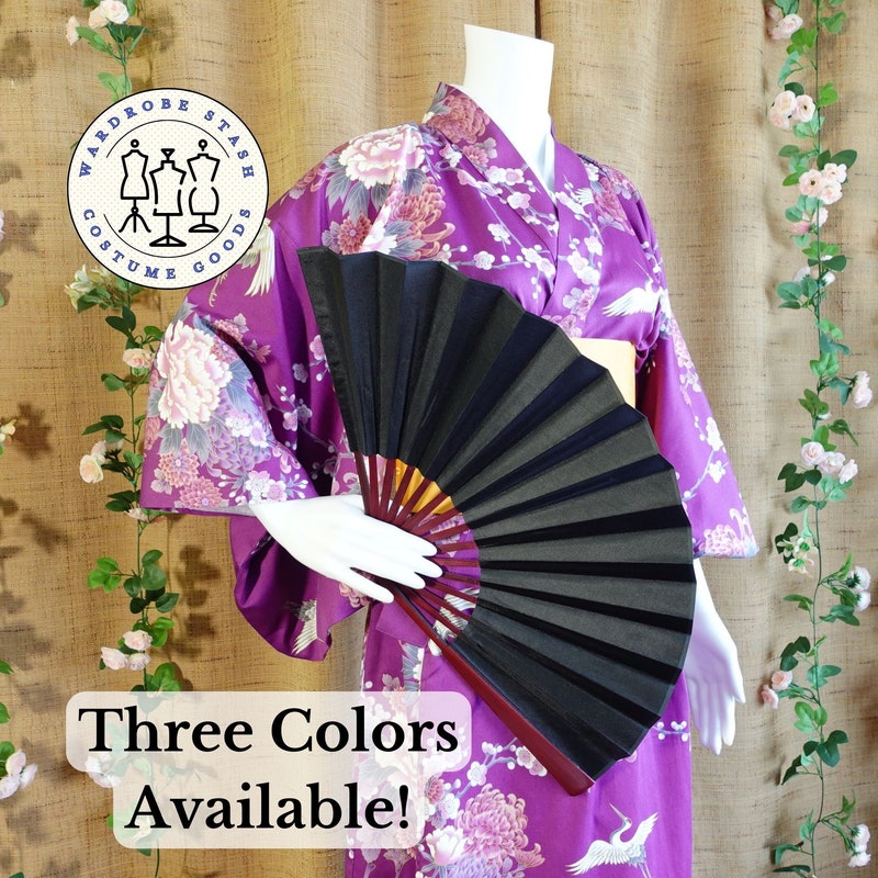 Large Japanese Fan - Etsy
