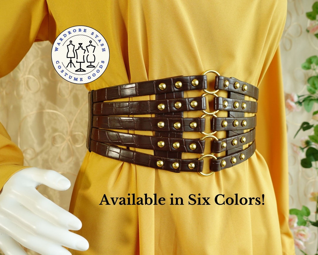 Gladiator Barbarian Belt Costume Festival Fantasy Costume LARP Leather ...