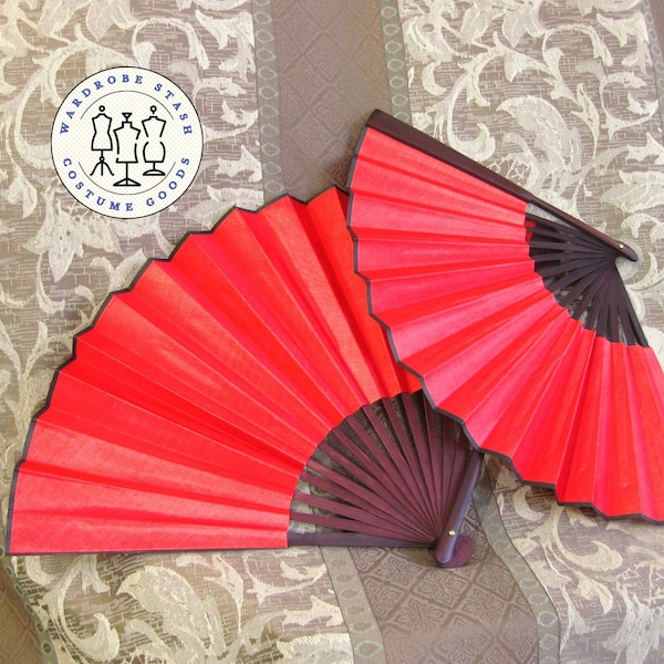 Red Fan - Etsy
